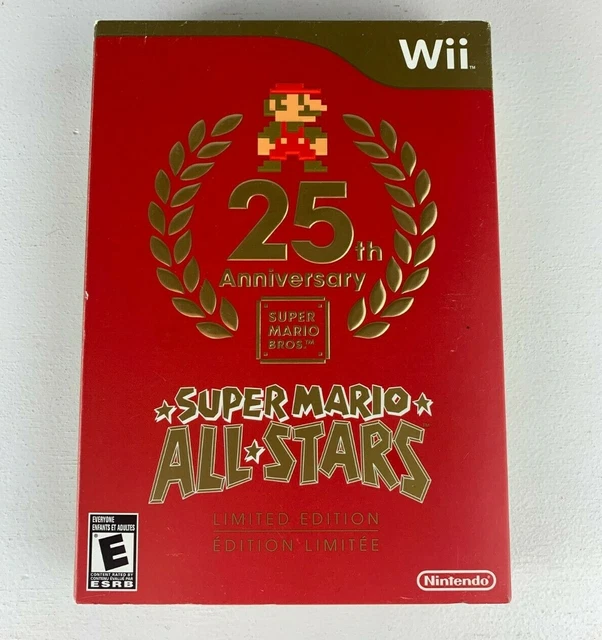 SUPER MARIO ALL-STARS 25th Anniversary Limited Edition (Nintendo Wii ...