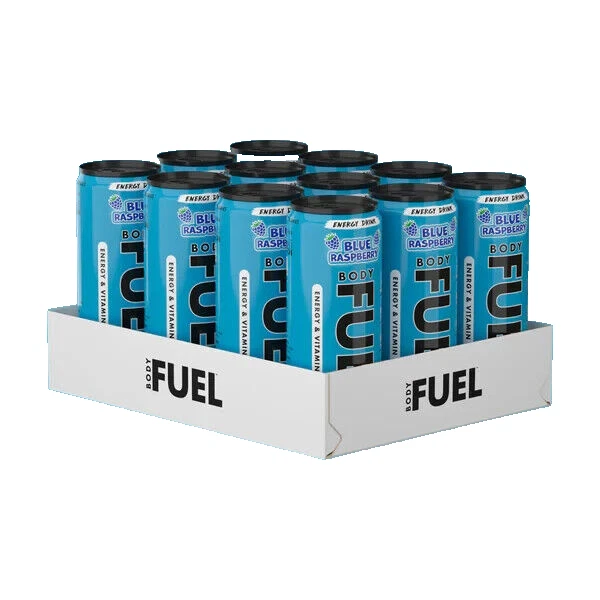 APPLIED NUTRITION BODY Fuel Energy Can 12x330ml Blue Raspberry £19.99 ...