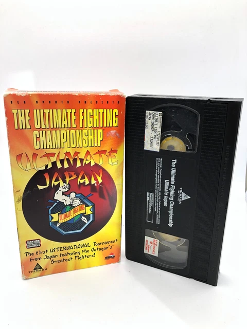 UFC ULTIMATE FIGHTING Championship: Ultimate Japan Used VHS $8.99 ...