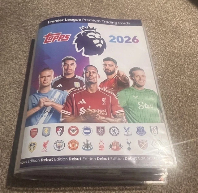 TOPPS 2026 PREMIER League Trading Cards 850+ Card Bundle, Base, Festive ...