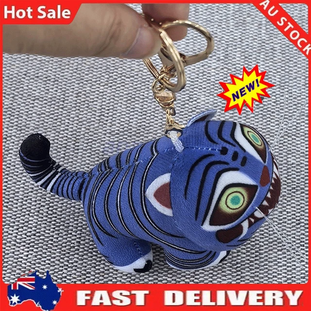 HOT - KPOP Demon Hunters Tiger Plush Keychian Derpy Keyring XMAS Gift ...