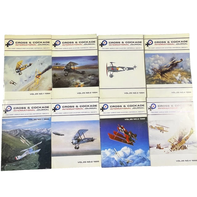 8 CROSS & COCKADE INTERNATIONAL JOURNAL 1994 1995 quarterly Aviation ...