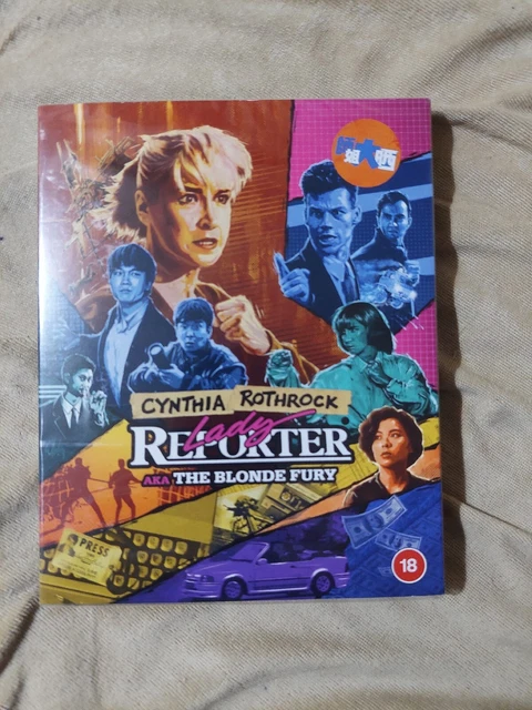 LADY REPORTER Blu-Ray Cynthia Rothrock New & Sealed Limited Edition EUR ...