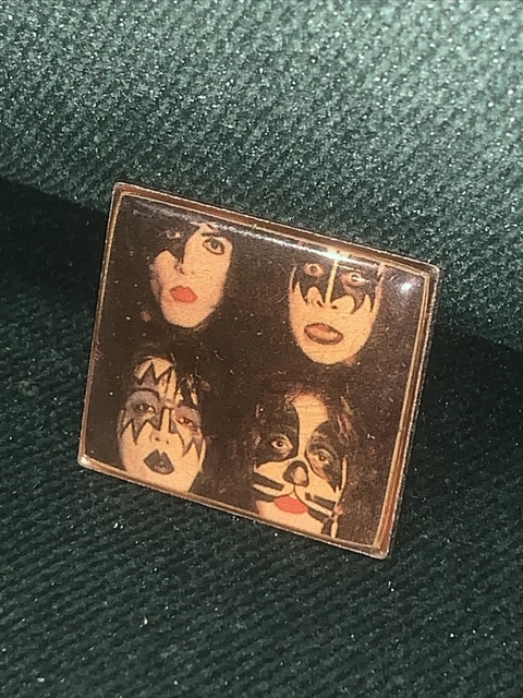 VINTAGE KISS ROCK BAND 1970s/80s PIN BADGE £4.75 - PicClick UK