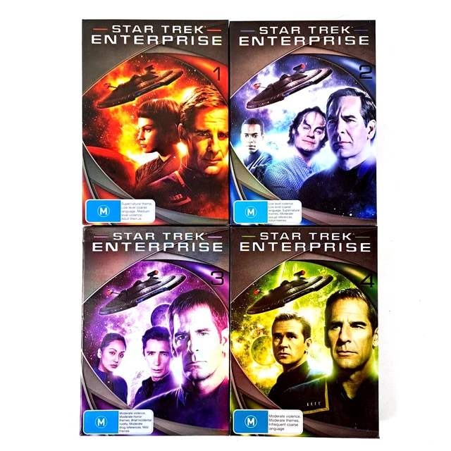 STAR TREK ENTERPRISE: Complete Set Seasons 1-4 (Sci-Fi TV Series ...
