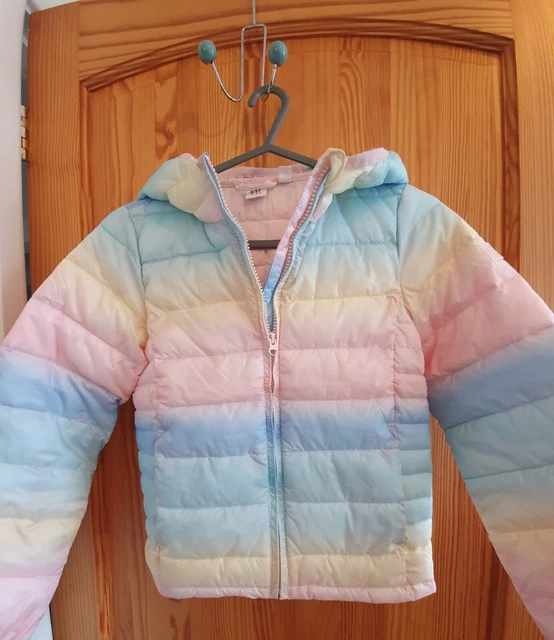 GAP KIDS PUFFER jacket. Girls. Rainbow colour size M age 7 8 NEW. 17.52 PicClick UK