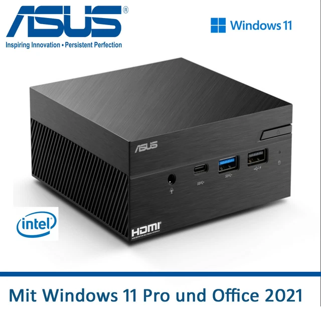 ASUS MINI PC-PN40... Mit Windows 11 Pro und Office 2021 EUR 199,00 ...