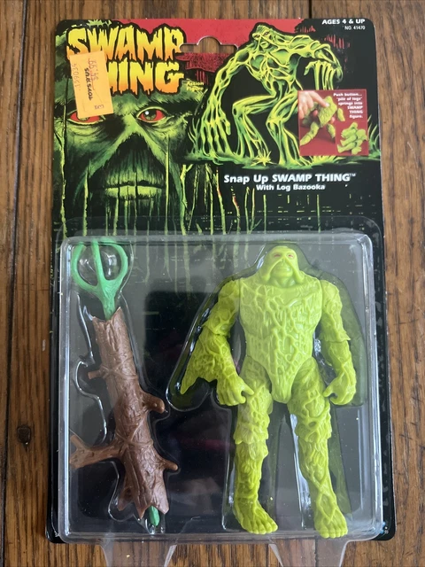 KENNER SWAMP THING Snap Up Swamp Thing Action Figure Vintage 1990 EUR ...