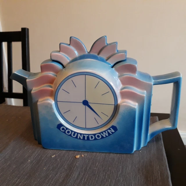 RARE COUNTDOWN TEAPOT £110.00 - PicClick UK
