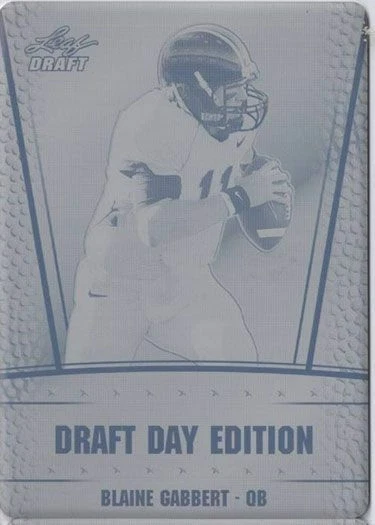 2011 LEAF NFL Draft BLAINE GABBERT plaque de presse recrue RC MISSOURI ...