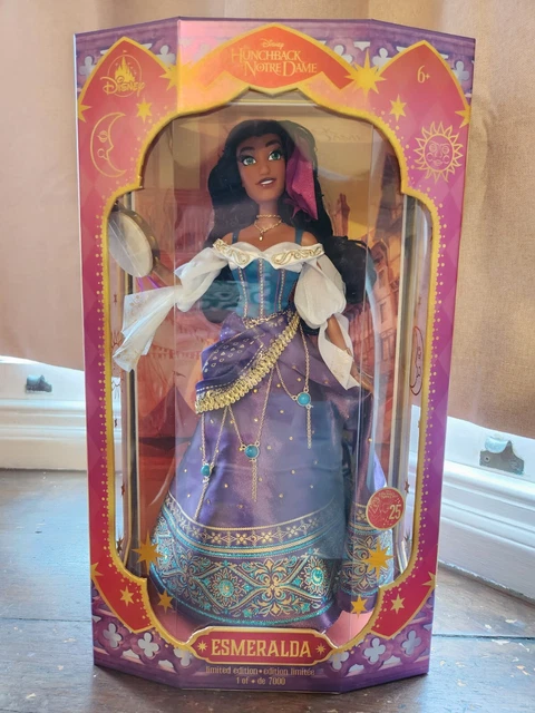 Disney Store Esmeralda 25th Anniversary Limited Edition Doll £69 99