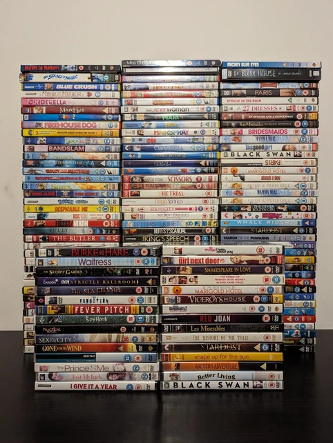 140+ FILM DVD Job Lot Bundle Wholesale - Kids, Family, Rom-com, Comedy Etc £16.99 - PicClick UK