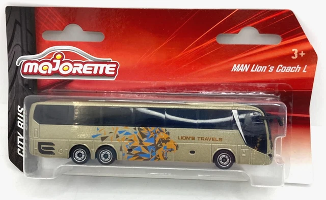 41126 MAJORETTE / City Bus / Man Lion's Coach L EUR 9,90 - PicClick FR
