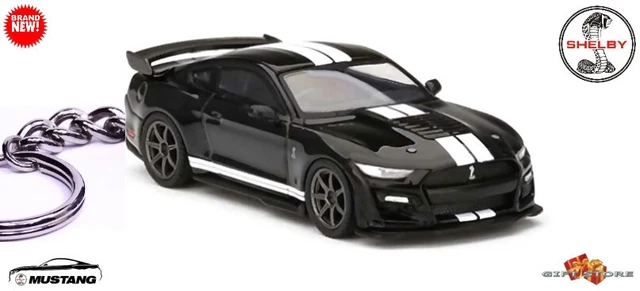 🎁🆕🚦VERY RARE KEYCHAIN Black Ford/Shelby Mustang Gt500 Custom 💕Great ...
