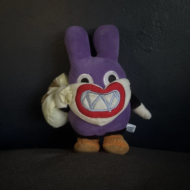 TRENDY NINTENDO SUPER Mario Bros. Jakks Pacific Purple NABBIT Plush Toy ...