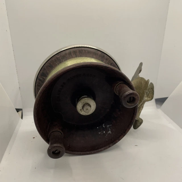 VINTAGE CHARLES ALVEY And Son Fishing Reel Model 450 A1 $53.22 ...