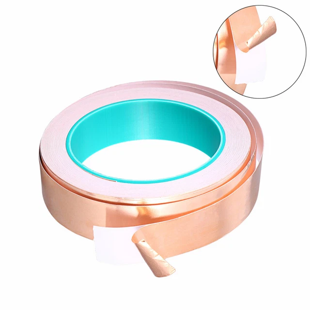 COPPER FOIL STAINED Glass Clothes Tape Double Sided Sticky Sheets £5.50 ...