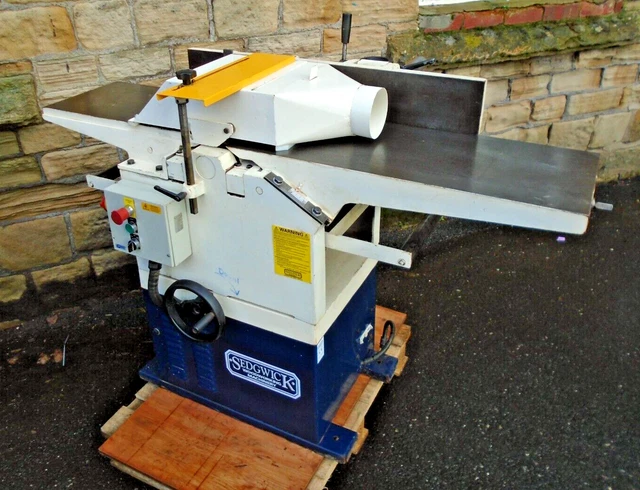 SEDGWICK MB 12&X7& SURFACE PLANER THICKNESSER DC BRAKE 415v 2SPEED ...