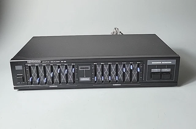 VINTAGE KENWOOD GE-35 7 Band Graphic Equalizer EQ Tested & Working $52. ...