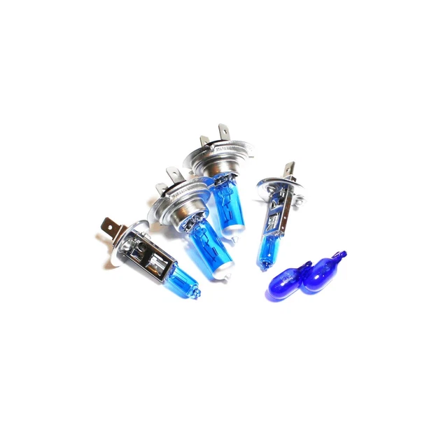 55W ICE BLUE Xenon HID High/Low/Side Light Beam Headlight Bulbs Kit EUR ...