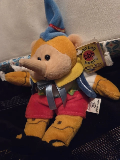 BEAN BAG BEARS Pokey Nose The Bear Beanie Kids Soft Toy £5.45 - PicClick UK