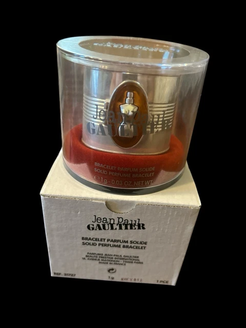 VINTAGE JEAN PAUL Gaultier Classique Solid Perfume Bracelet New In box ...