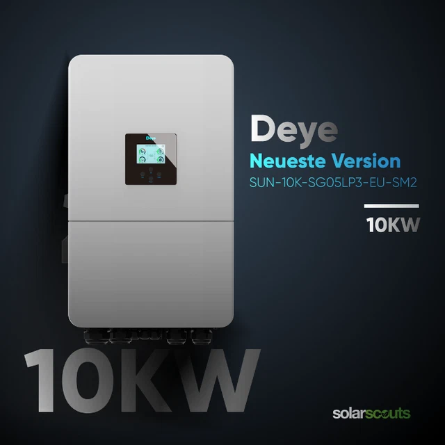 DEYE 10KW SUN-10K-SG04LP3-EU Hybridwechselrichter 3-Phasig WIFI ...