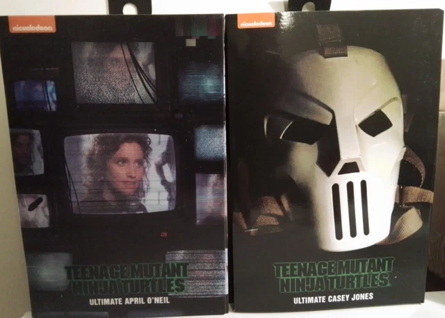 Neca Ultimate Casey Jones Andapril Oneil Tmnt Teenage Mutant Ninja