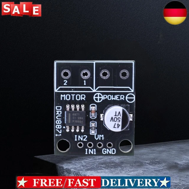 DRV8871 H-BRIDGE DC Motor Driver PWM Driver Module 6.5V-45V 3.6A Current Sense £6.54 - PicClick UK