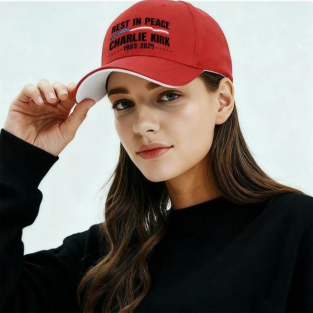 REST IN PEACE Charlie Kirk Cap Baseball Cap Men Trucker Hat Women- EUR 5,53 - PicClick DE