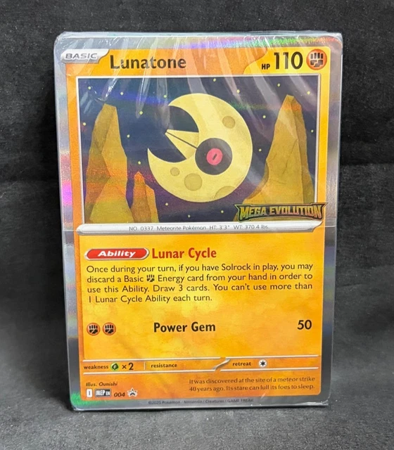 LUNATONE 004 POKÉMON TCG Mega Evolution Build and Battle Deck $46.12 - PicClick CA