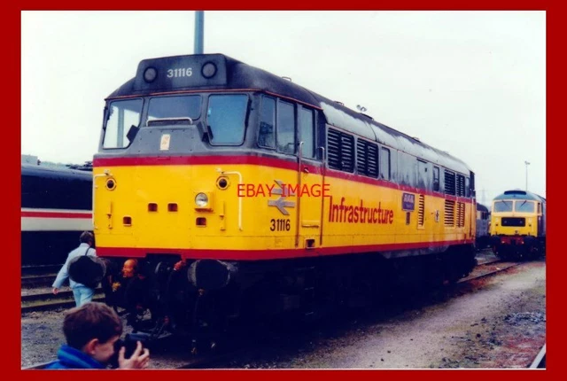 PHOTO (2) Br Class 31 Loco No 31116 Infastructure Livery £1.60 ...