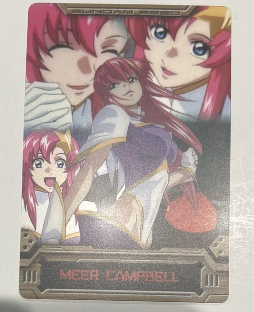 GUNDAM SEED MEER Campbell Morinaga Card EUR 17,67 - PicClick IT