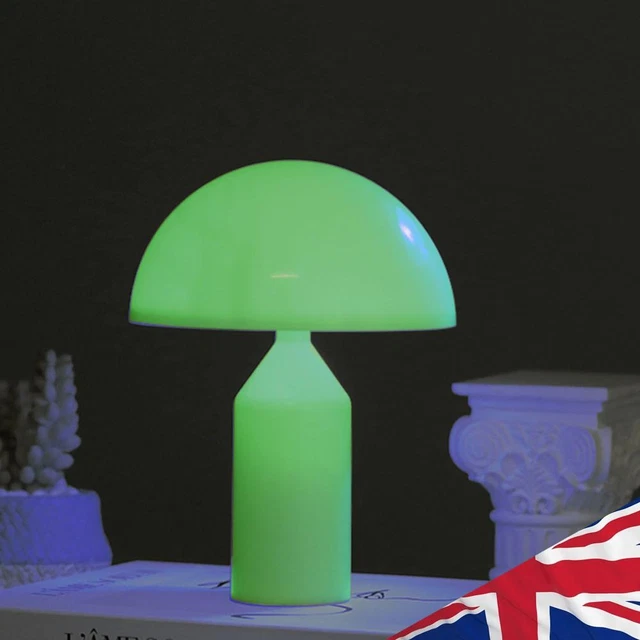 MUSHROOM TOUCH PAT Light Color Changing Nightstand Lighting Lamp Home ...
