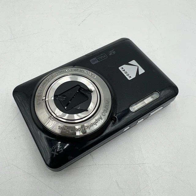 KODAK PIXPRO FZ55 16MP Compact Digital Camera Black For Parts Broken ...