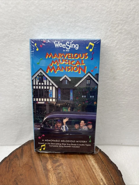 VHS WEE SING Marvelous Musical Mansion Memorable Melodious Mystery (VHS ...