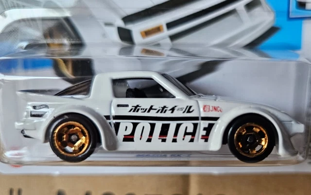 HOT WHEELS 2024 - MAZDA RX7 [WHITE] NEAR MINT CARD GOOD COMBINED ...
