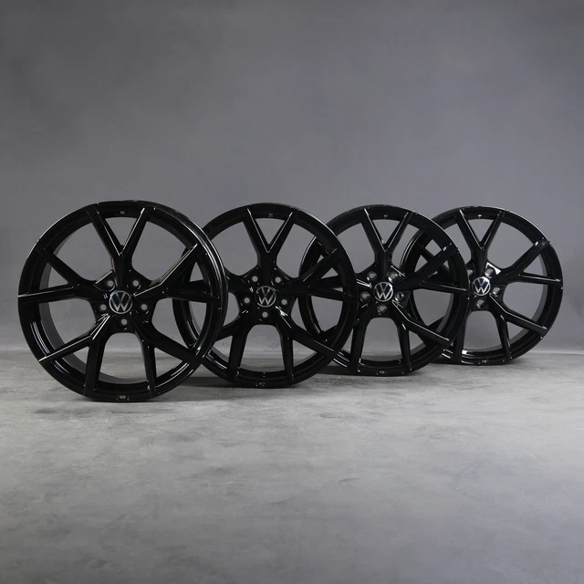 19 INCH ORIGINAL Golf 8 VIII 5H0601025AD Estoril R Line Wheels Alloy ...