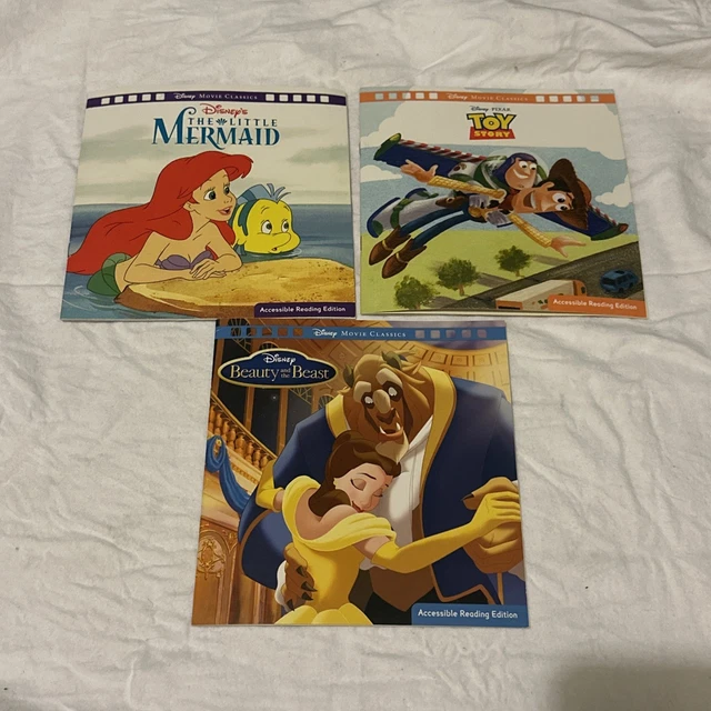 DISNEY MOVIE CLASSICS Picture Book - Accessible Reading Edition Bundle ...