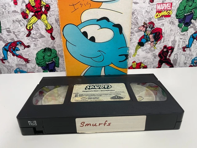 SMURFS VHS - Hanna Barbera - Gargamel's Giant 1987 Kids Klassics £3.13 ...