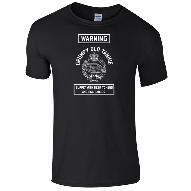 ROYAL TANK REGIMENT,RTR,T-SHIRT Grumpy Tankie, British Army £16.99 ...