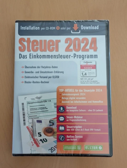 ALDI STEUER 2025 Steuererklärung 2024 Einkommensteuer Umsatzsteuer Aldi NEU CD EUR 5,50 ...