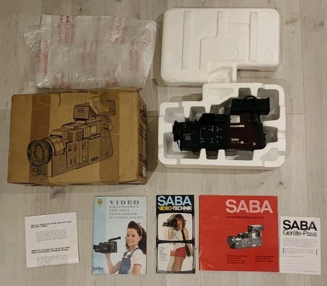 SABA COLOR VIDEO Camera CVC 76 Sl EUR 60,00 - PicClick DE