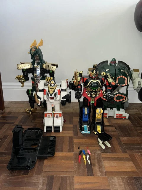 POWER RANGERS MIGHTY Morphin Thunder Megazord White Tigerzord ...