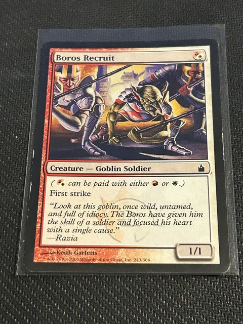 MAGIC THE GATHERING Ravnica City of Guilds recrue Boros EUR 1,38 - PicClick FR