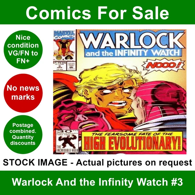 MARVEL WARLOCK AND the Infinity Watch #3 comic VG/FN+ 01 Apr 1992 EUR 5 ...