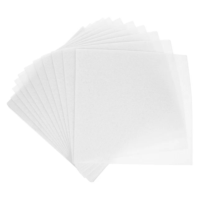 20 PCS FELT Fabric Sheets Craft Kit White for Crafts Squares Bulk ...
