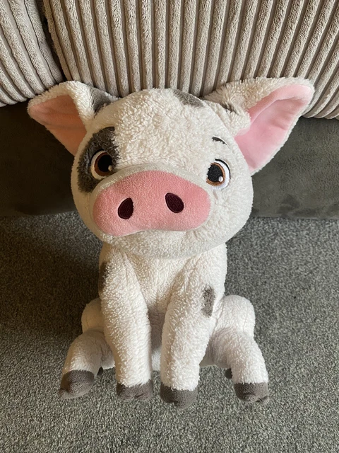 DISNEY STORE MOANA Pua Pig LARGE Plush Excellent Condition £9.99 ...