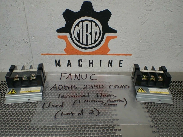 FANUC A05B-2350-C080 TERMINAL Block Unit Used With Warranty (Lot of 2 ...