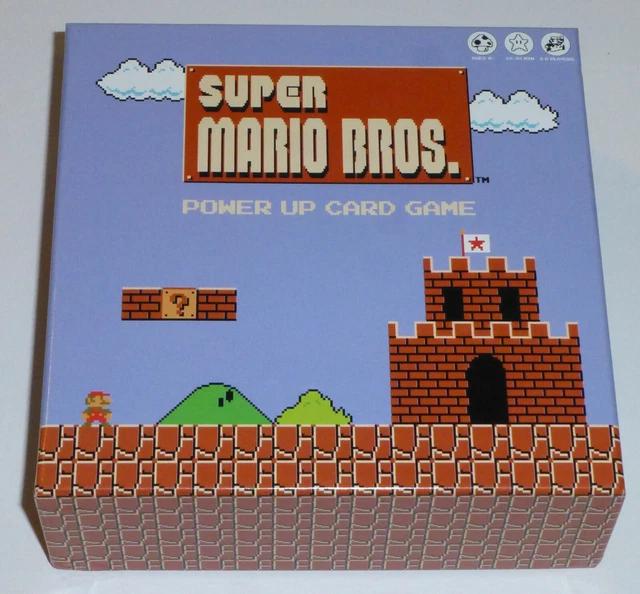 SUPER MARIO BROS. Power Up Card Game - Nintendo, USAopoly, 2017 $13.95 ...